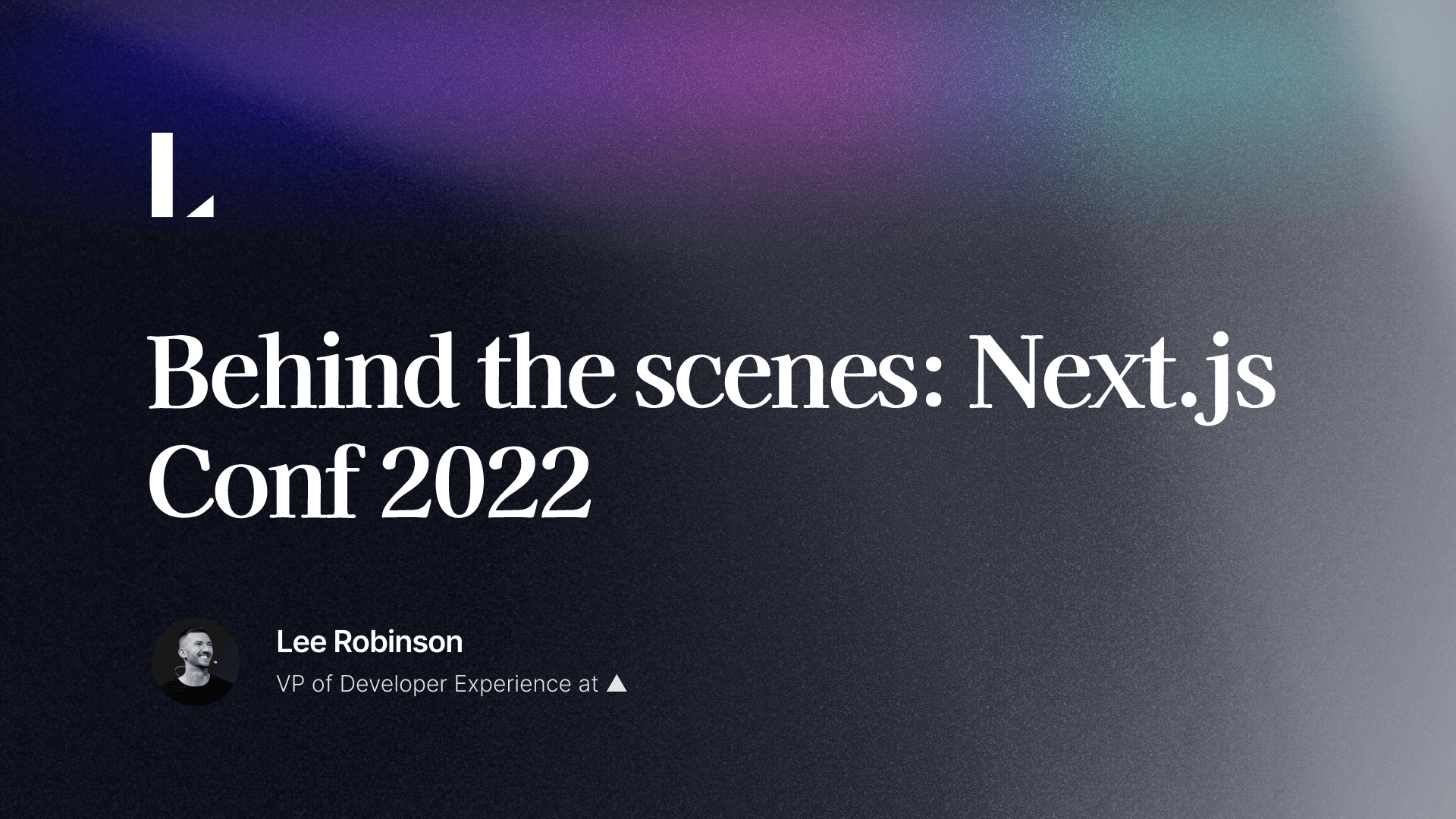 Behind the scenes: Next.js Conf 2022 | at3studio